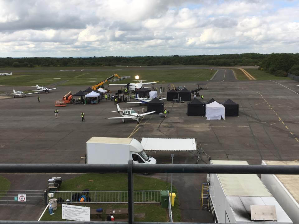 New Photos Show Jurassic World 2 Filming at Airfield | Jurassic Outpost