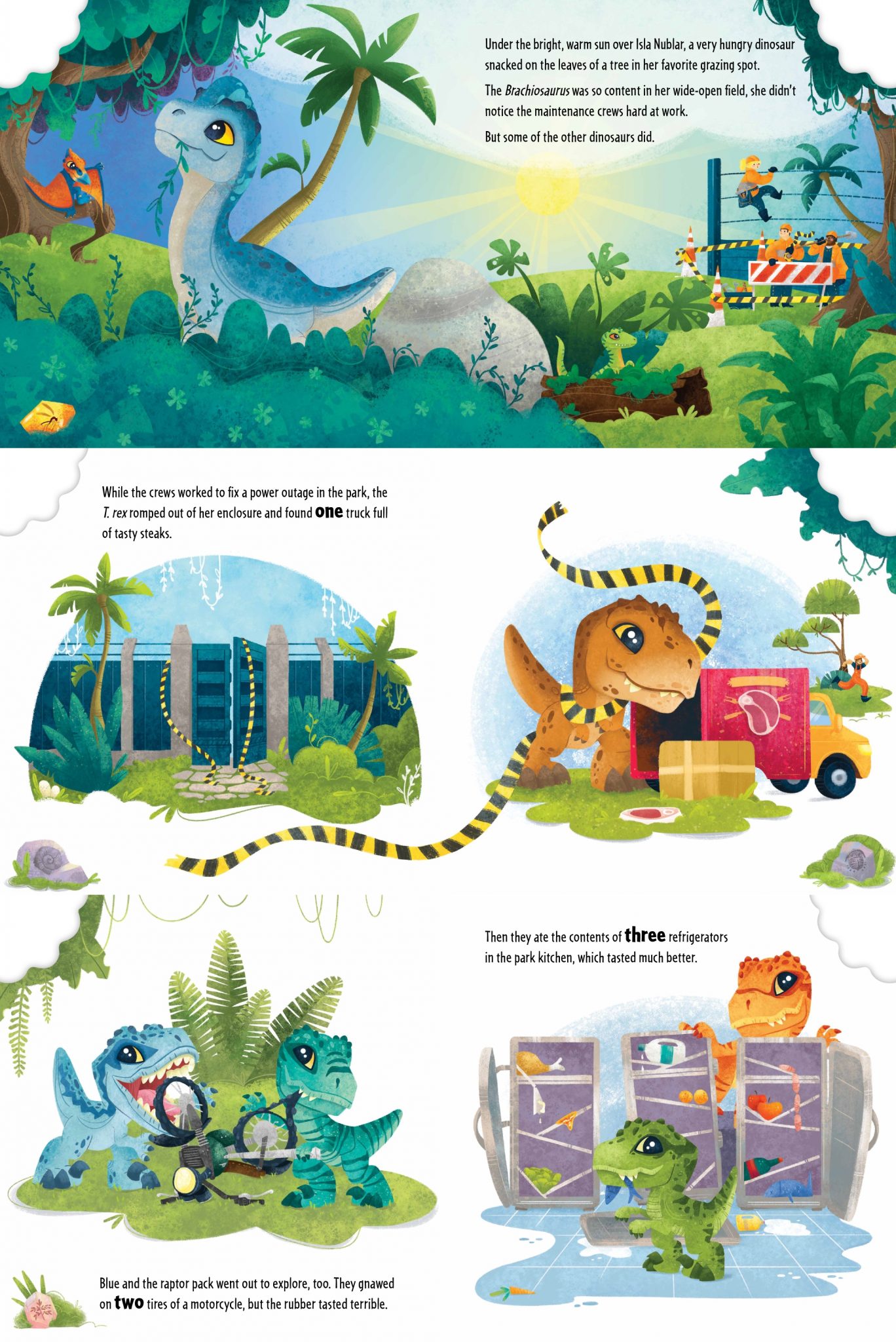 New ‘Jurassic World Cookbook’ & ‘Hungry Dinosaur’ Kids Book Are Coming ...
