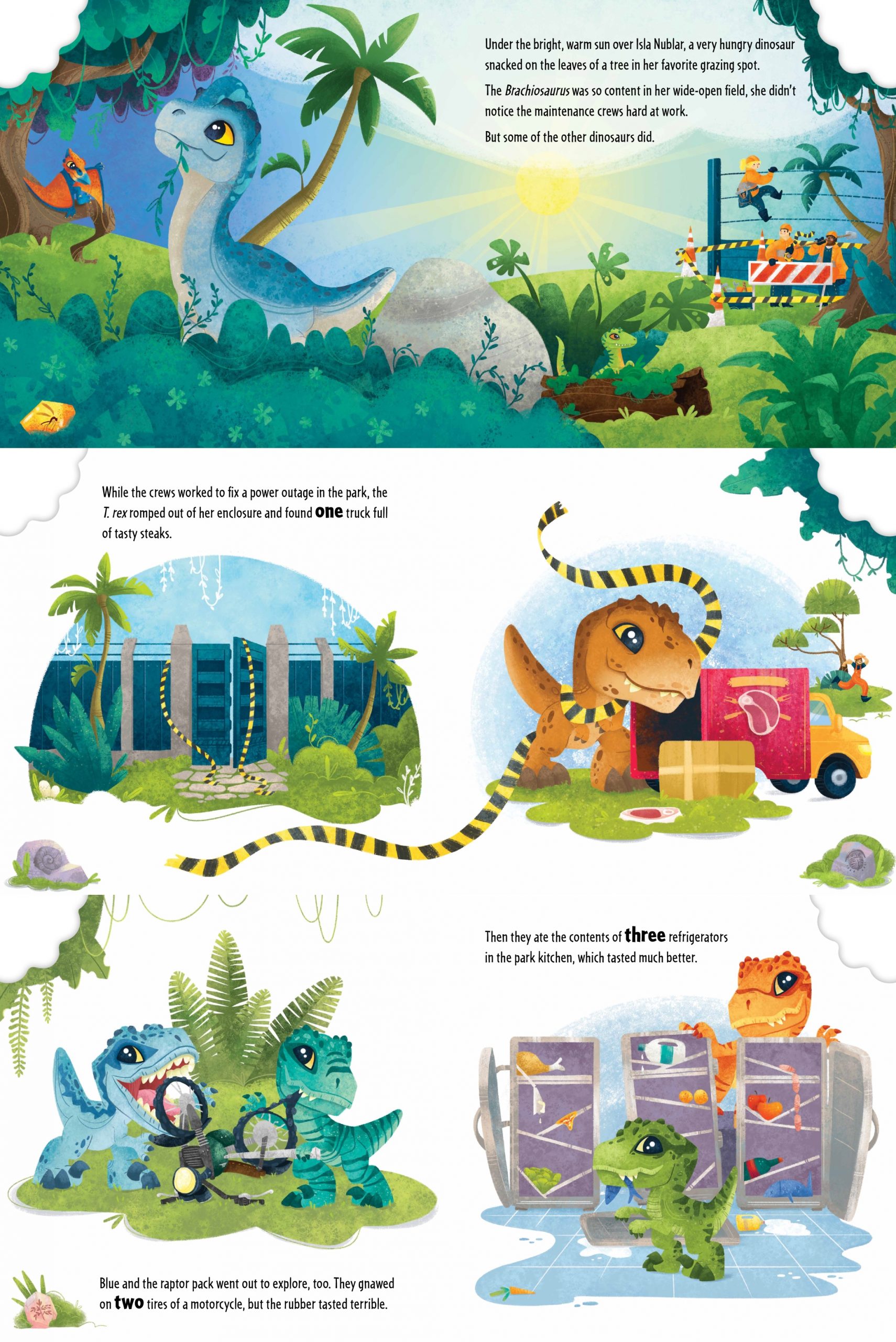 New ‘Jurassic World Cookbook’ & ‘Hungry Dinosaur’ Kids Book Are Coming ...