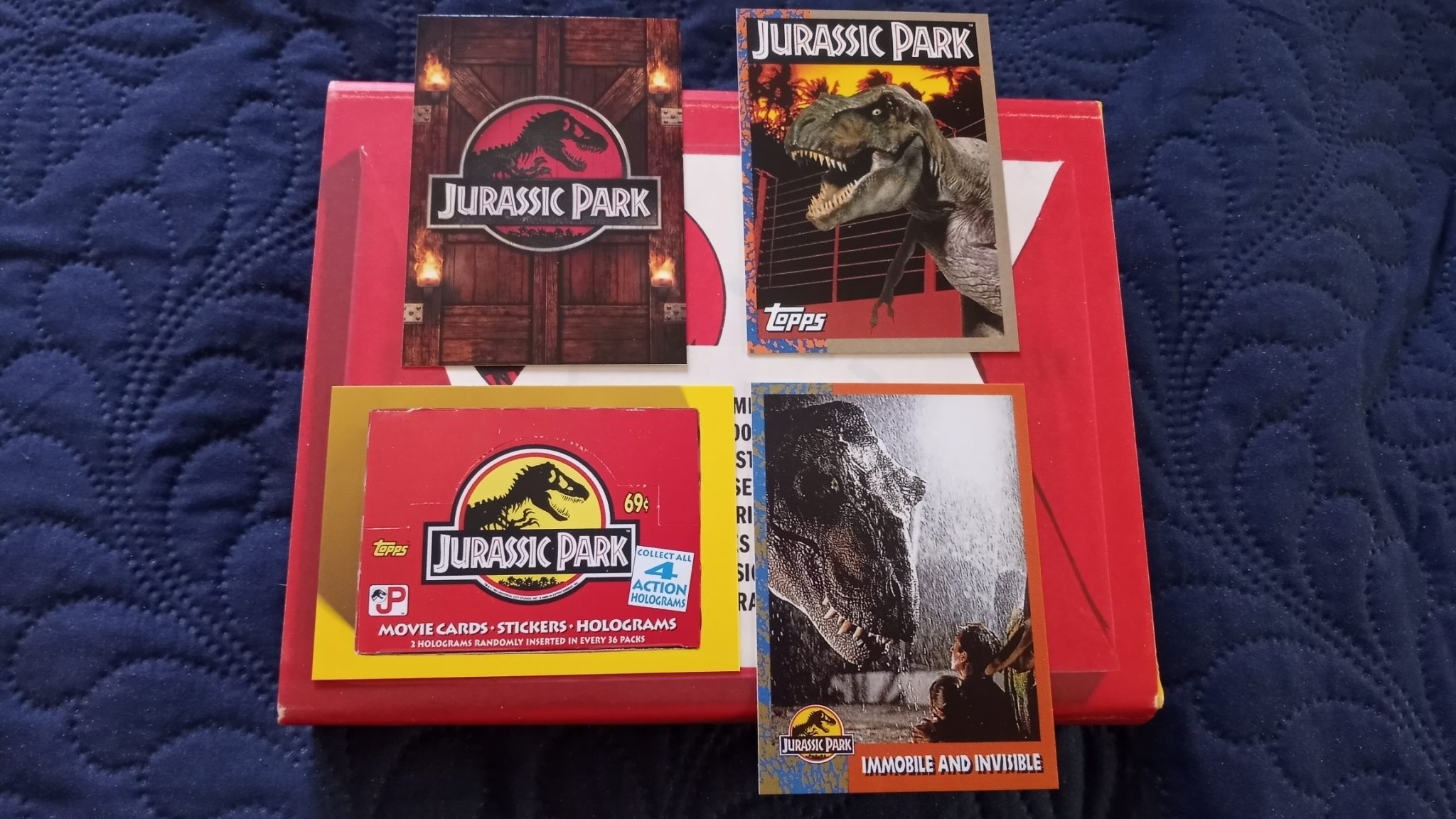 Advance Review Of The Upcoming ‘Jurassic Park: The Original Topps ...